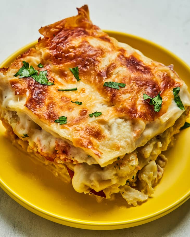 Creamy Seafood Lasagna