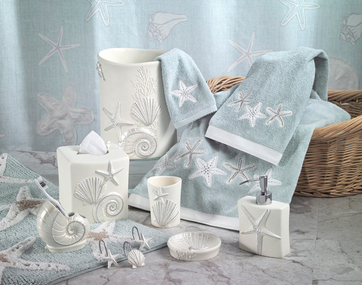 Sequin Shells Bath Accessories